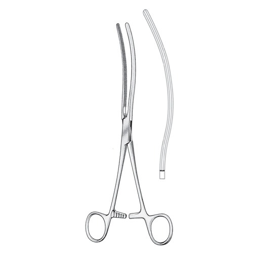 Kocher Intestinal Clamp Forceps, Curved, 28cm | Rhein Website